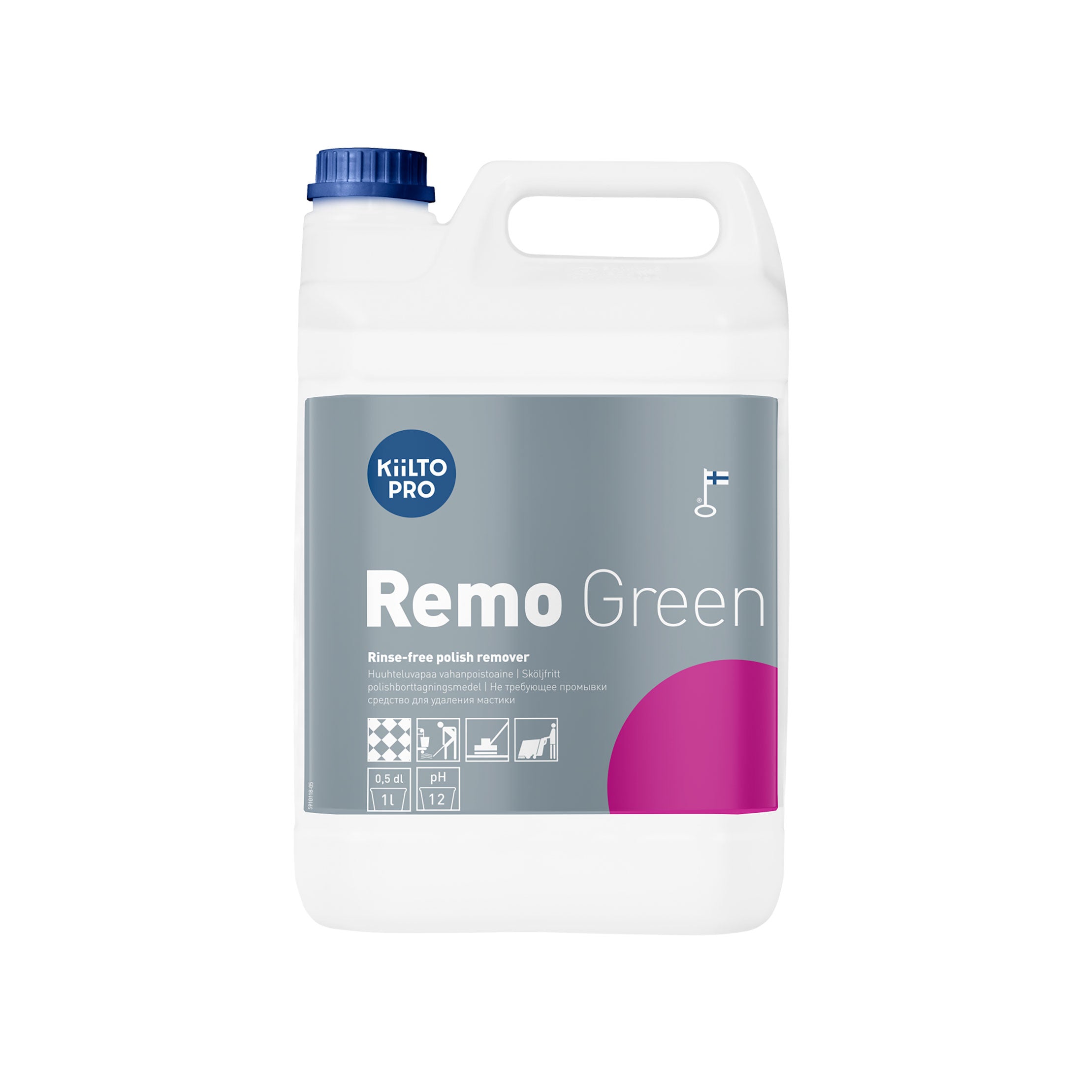 Kiilto Pro Remo Green - effektiv polishfjerner | RV Unique