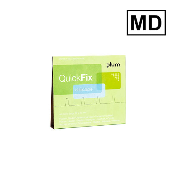 PLUM QuickFix Detecable Plaster-refill, 45 stk – RV Unique
