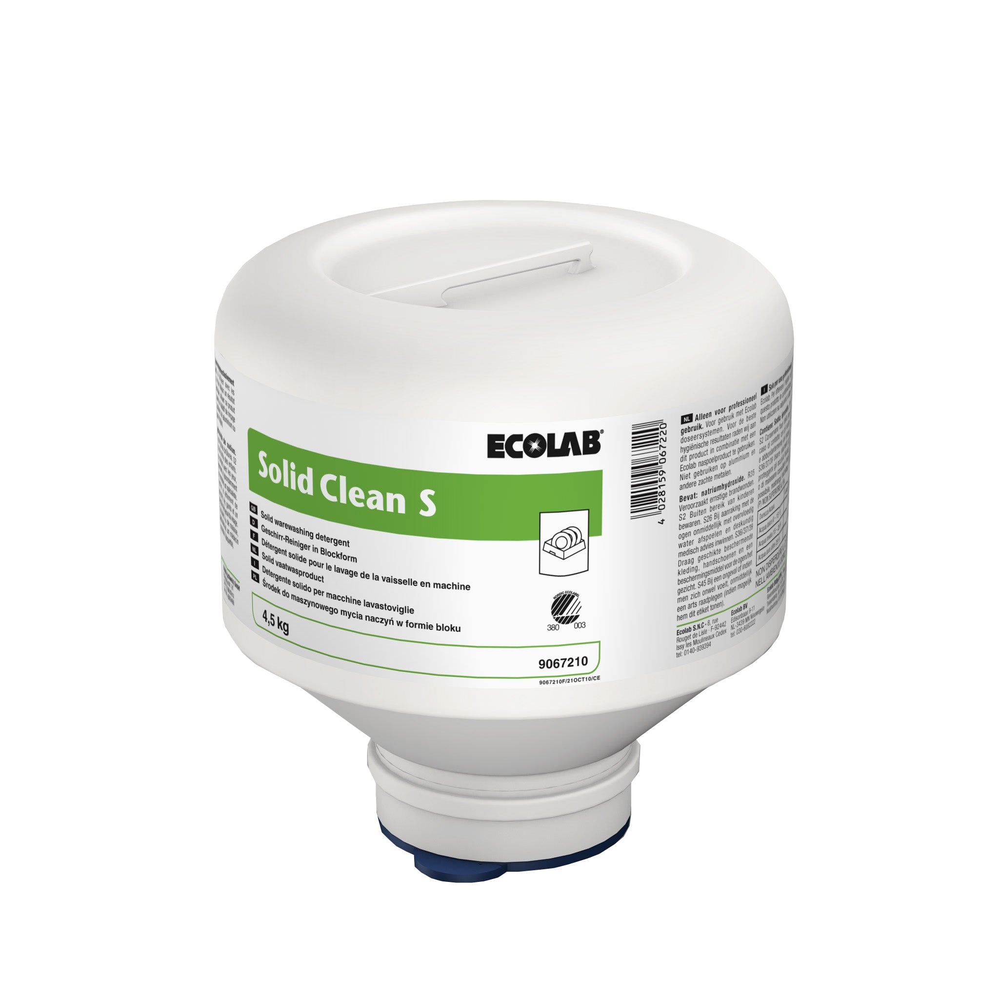 ECOLAB Solid Clean S, 4x4,5 kg – RV Unique